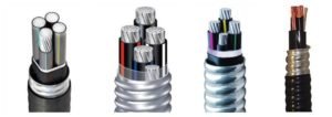 1C 3C 4 Conductor #2 #4 #6 AWG Aluminum ACWU Cable Price&Supplier