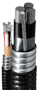 6/3 8/3 10/2 10/3 12/2 12/3 12/4 PVC Coated MC Cable Price and Supplier